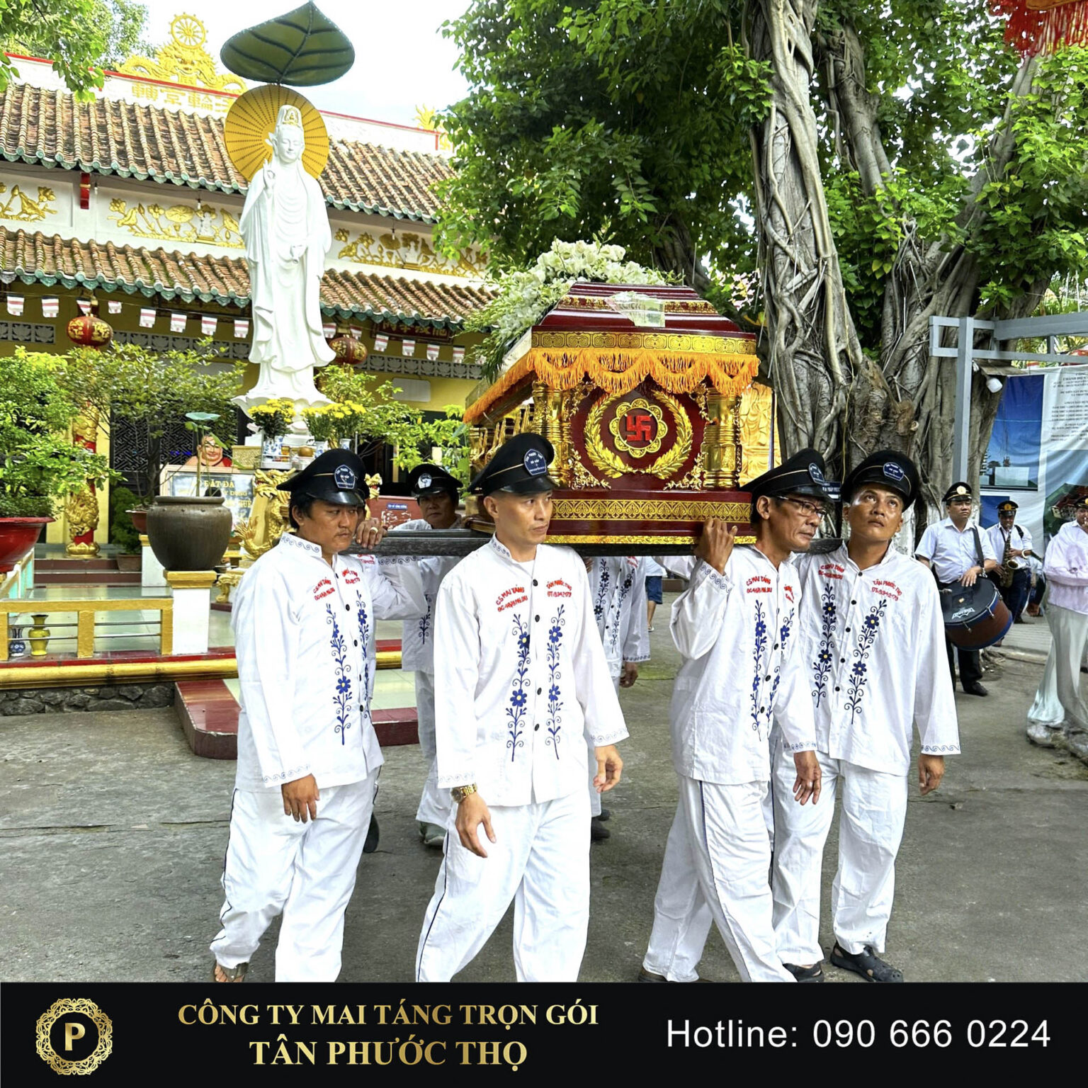 Tang lễ trong chùa (khuôn viên chùa) - Thông tin & Hình ảnh