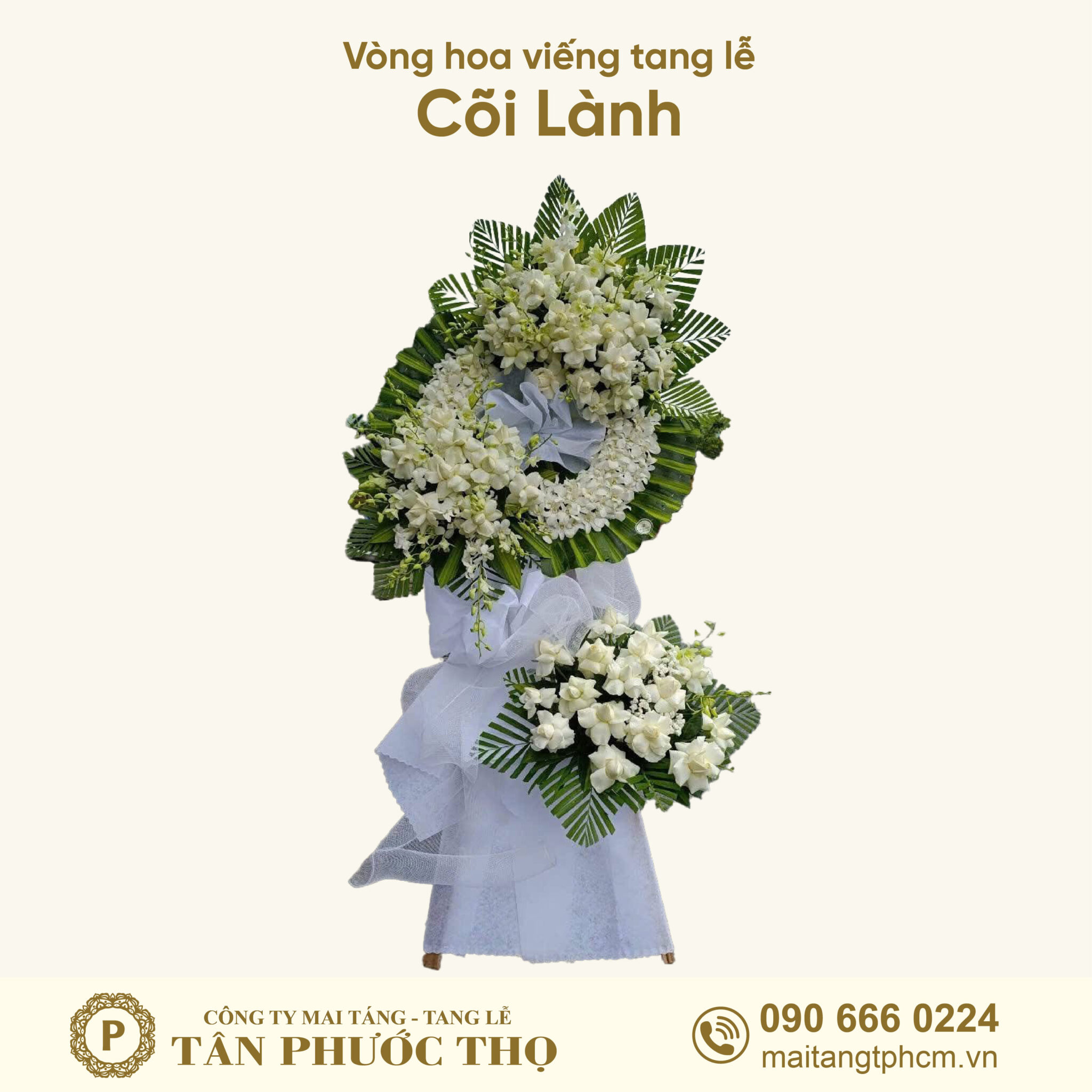Hoa Tang Lễ Cõi Lành - Hoa chia buồn ( hoa đám tang ) 24/24