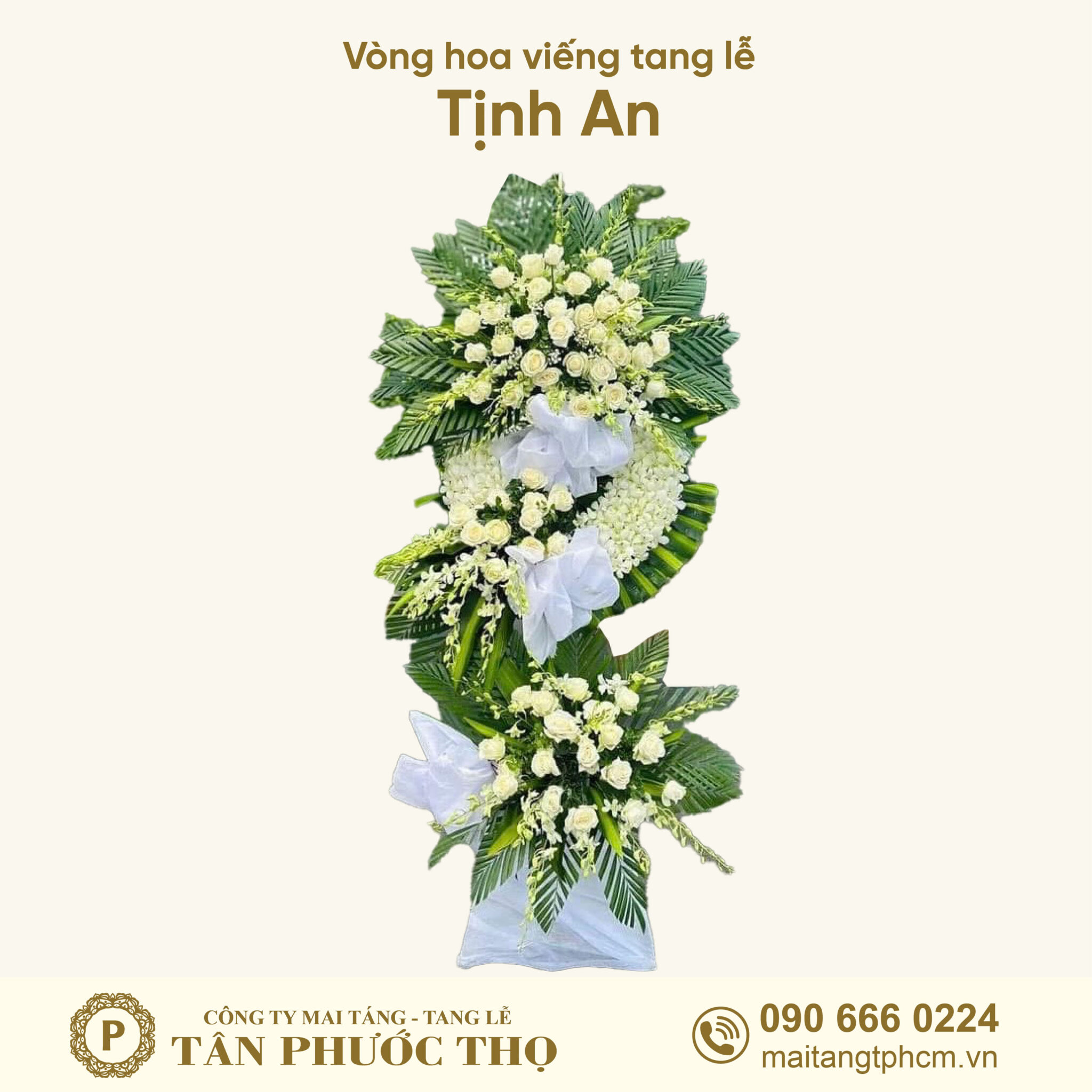 Hoa Tang Lễ Tịnh An- Hoa chia buồn ( hoa đám tang ) 24/24