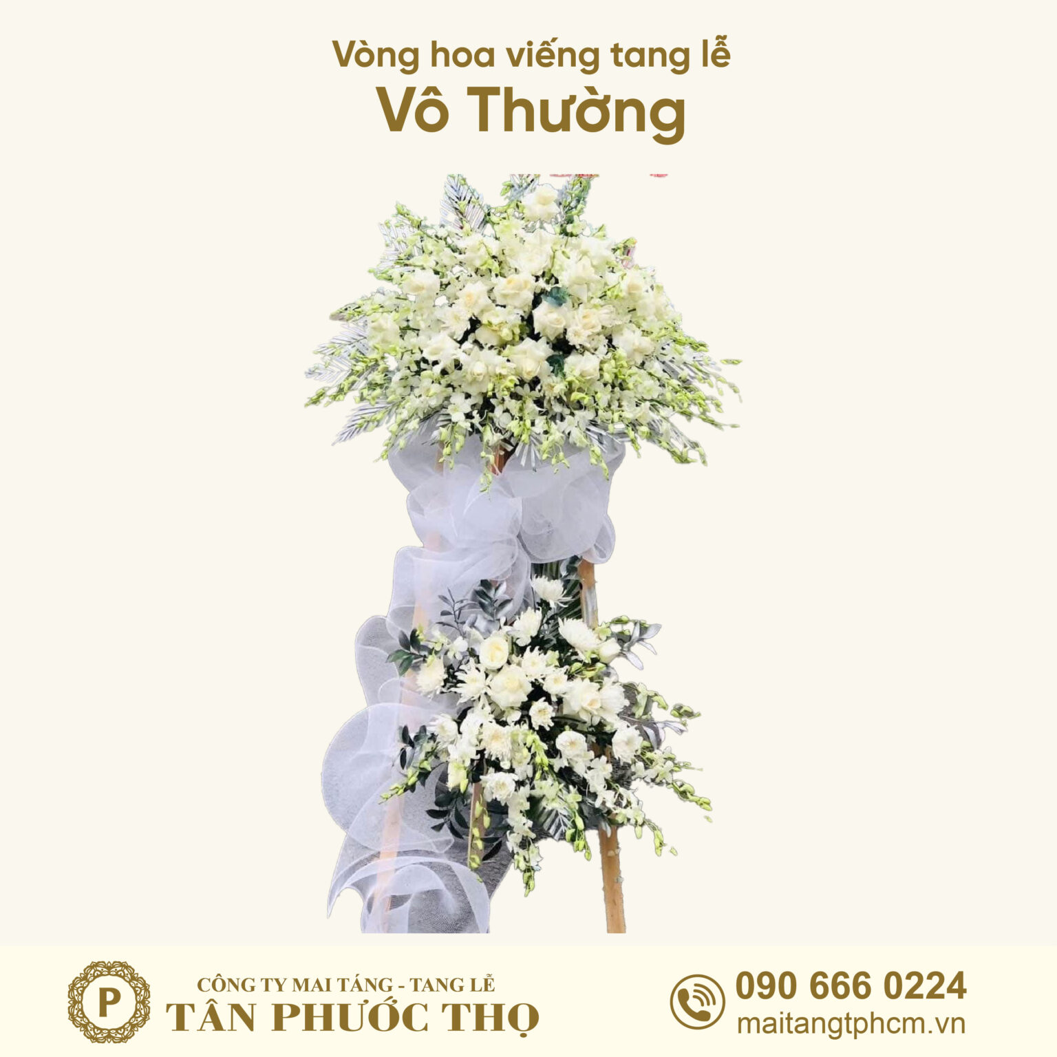 Hoa Tang Lễ Vô Thường - Hoa chia buồn ( hoa đám tang ) 24/24