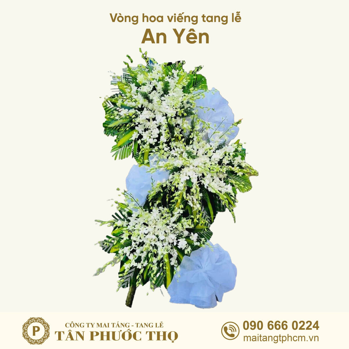 Hoa Tang Lễ An Yên - Hoa chia buồn ( hoa đám tang ) 24/24
