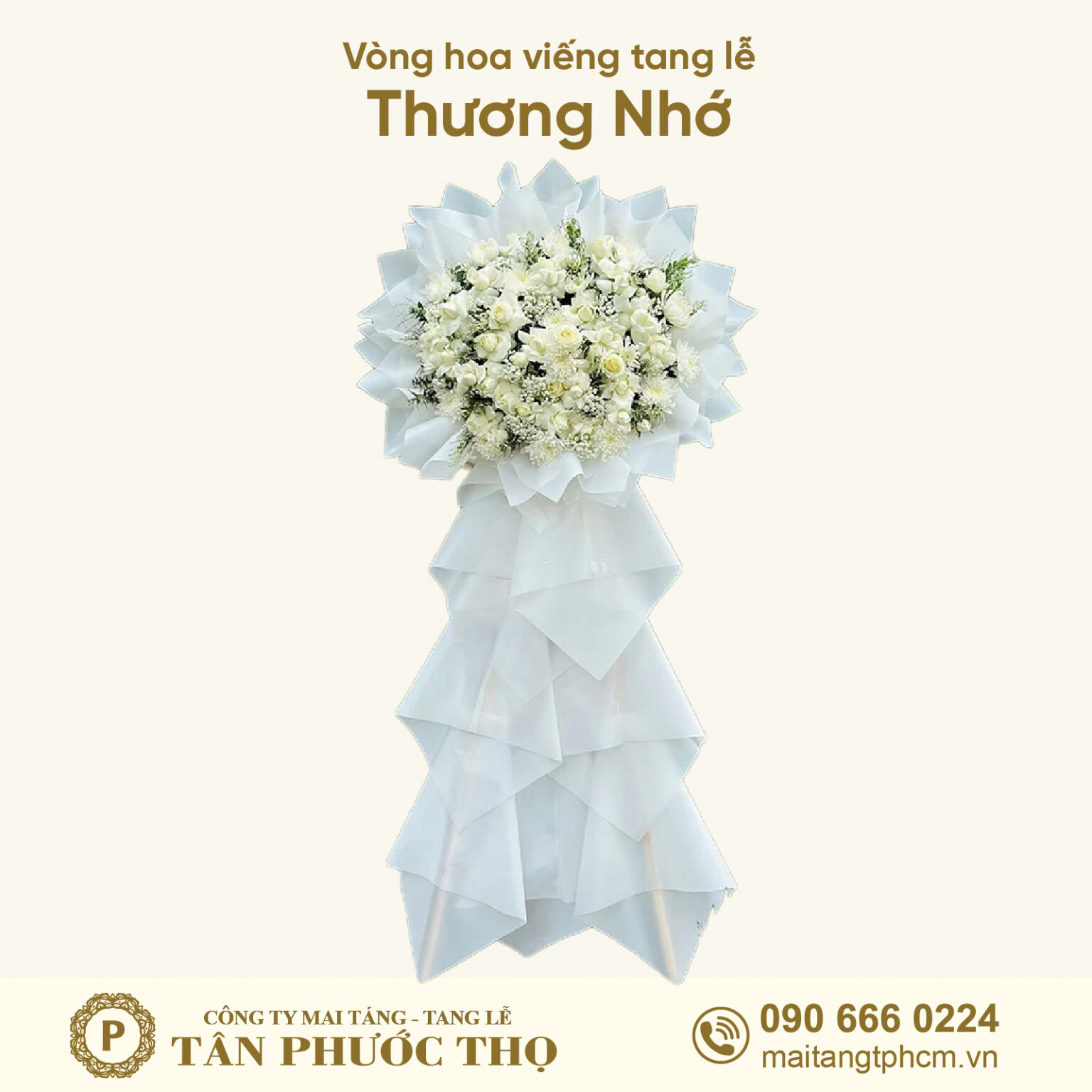 Hoa Tang Lễ Thương Nhớ - Hoa chia buồn ( hoa đám tang ) 24/24