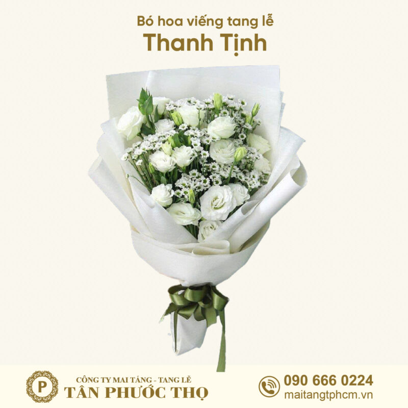 Hoa Tang Lễ Thanh Tịnh - Hoa chia buồn ( hoa đám tang ) 24/24