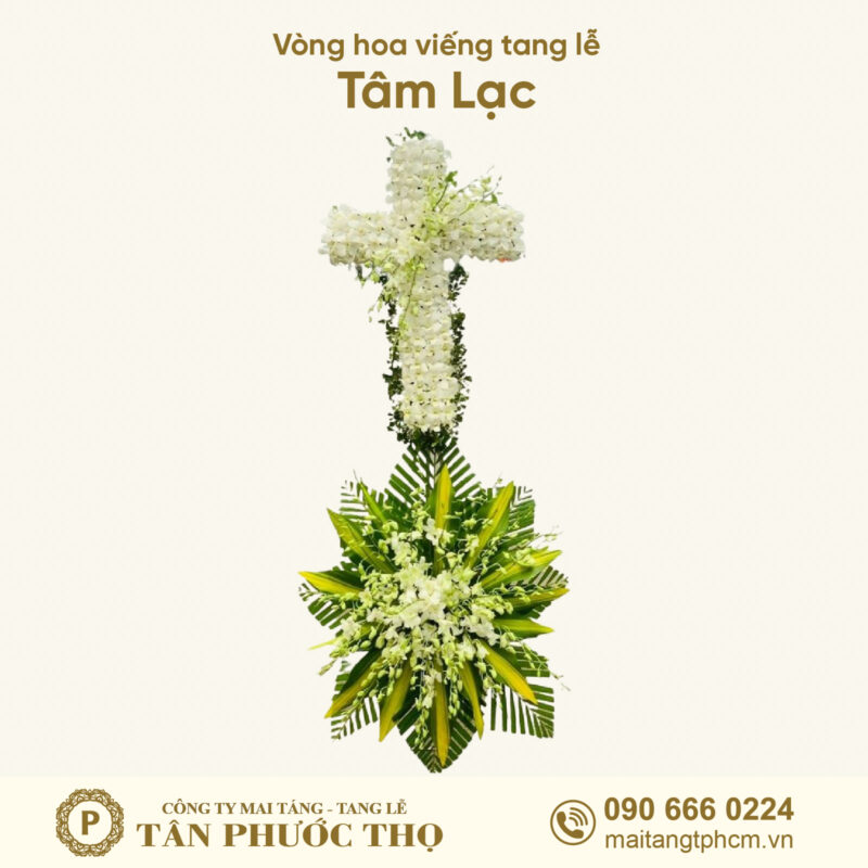 Hoa Tang Lễ Tâm Lạc - Hoa chia buồn ( hoa đám tang ) 24/24