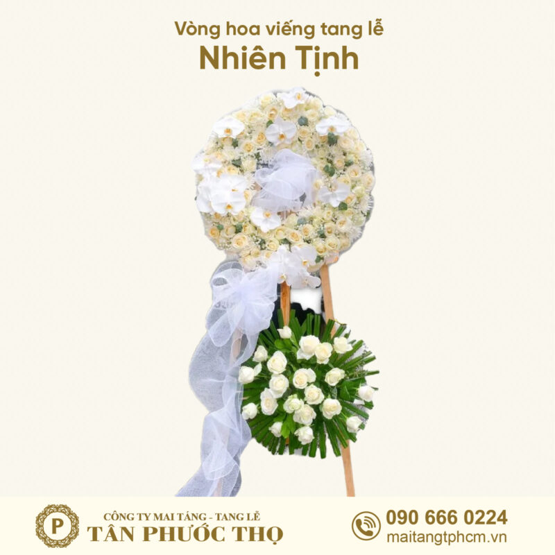 Hoa Tang Lễ Nhiên Tịnh - Hoa chia buồn ( hoa đám tang ) 24/24